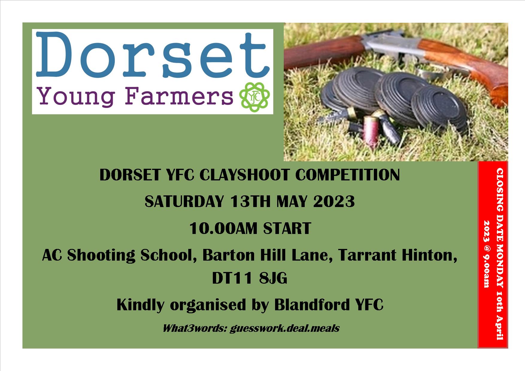 Clay Shoot 2023 | Dorset Young Farmers